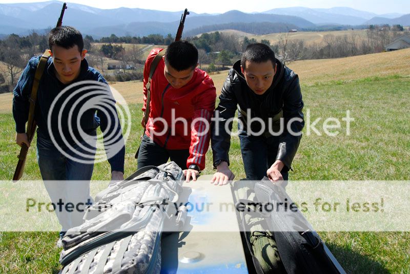 My minions recently had their M4 qualification (some practice targets ...