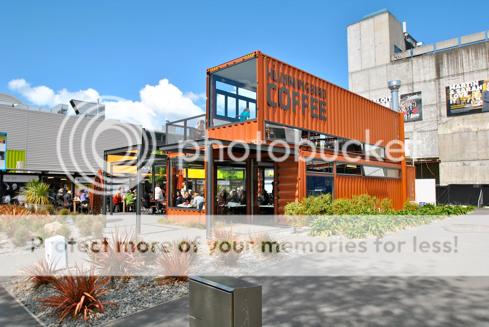 Restart Mall made from shipping containers in Christchurch!