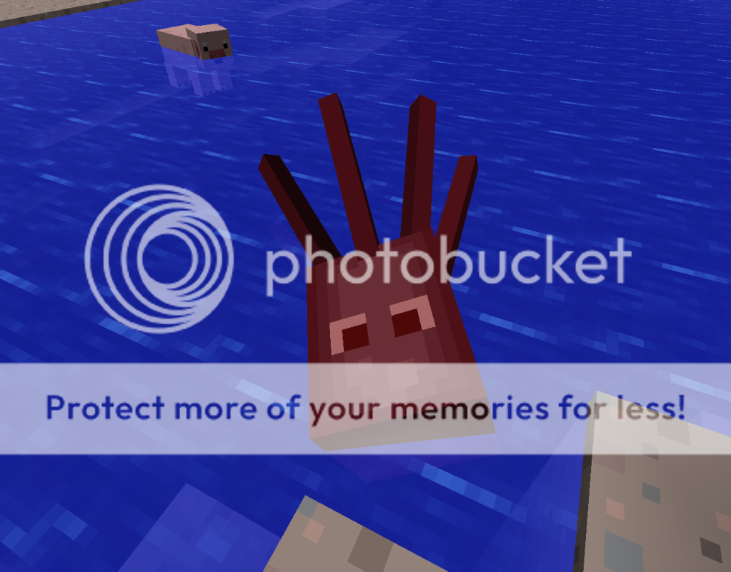 Anyone else enjoy the minecraft squids?