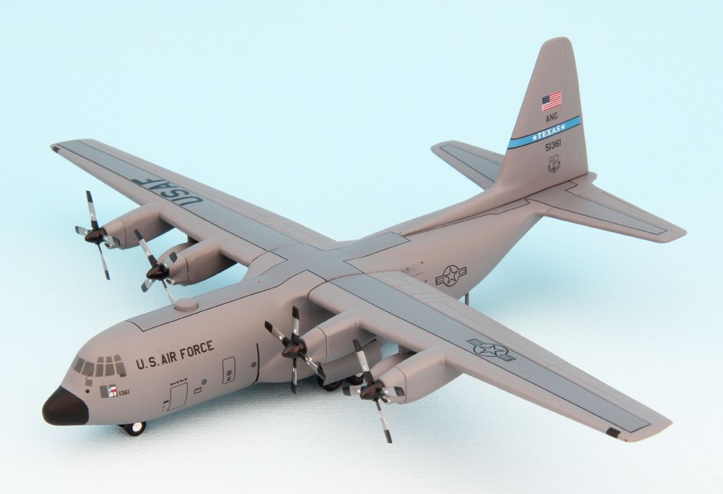 Hogan Wings C-130H Texas National Guard (HG7112) - Diecast Model ...