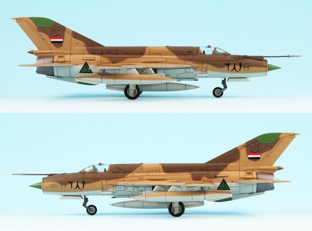 HM MiG-21MF Fishbed, Iraqi Air Force HA0105 - DA.C